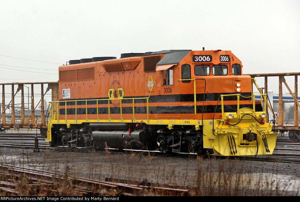 PNWR 3006 Switching in the Rain